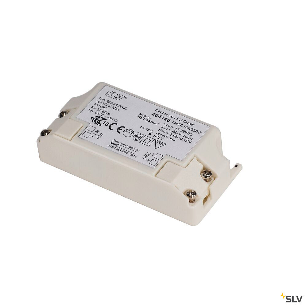 LED DRIVER, 10W, 350mA, incl. strain relief, dimmable — Wimbledon ...