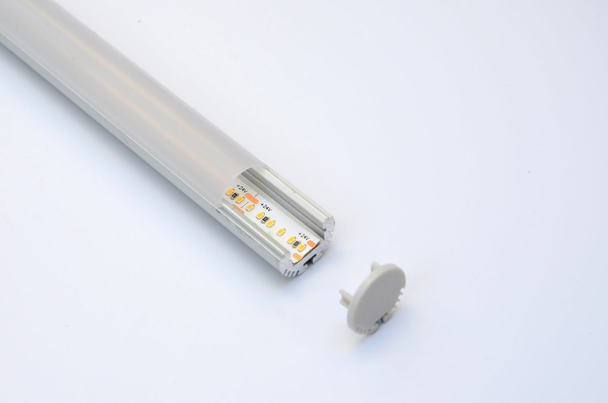 Hanging single profile round in 1 metre — Wimbledon Lighting & Electrical